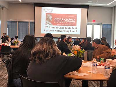 Students and civic leaders share hopes for a better future