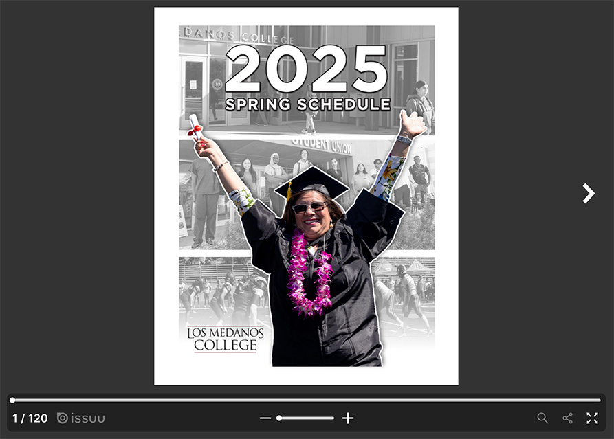 Launch the print version of the Spring 25 class schedule