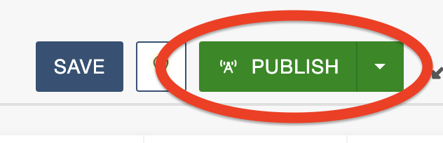 Publish button